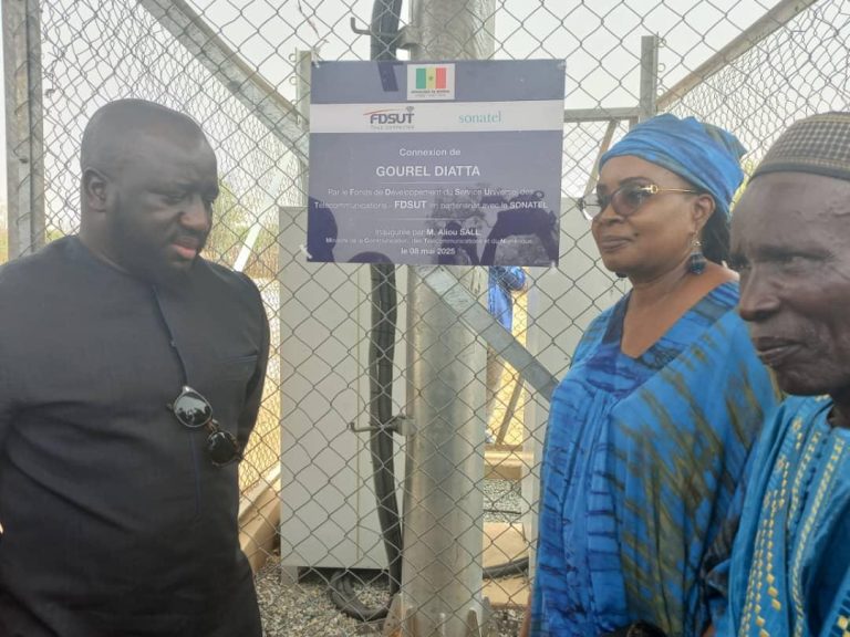 Inauguration officielle de la connectivité à Gourel Diatta - FDSUT Sénégal